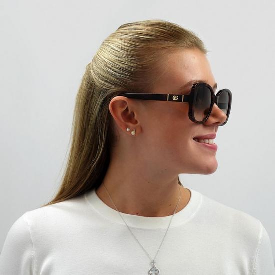 Sunglasses Butterfly Havana Brown Gradient Gg0762s Sunglasses Gucci